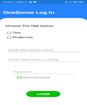 OneSense BLE Application