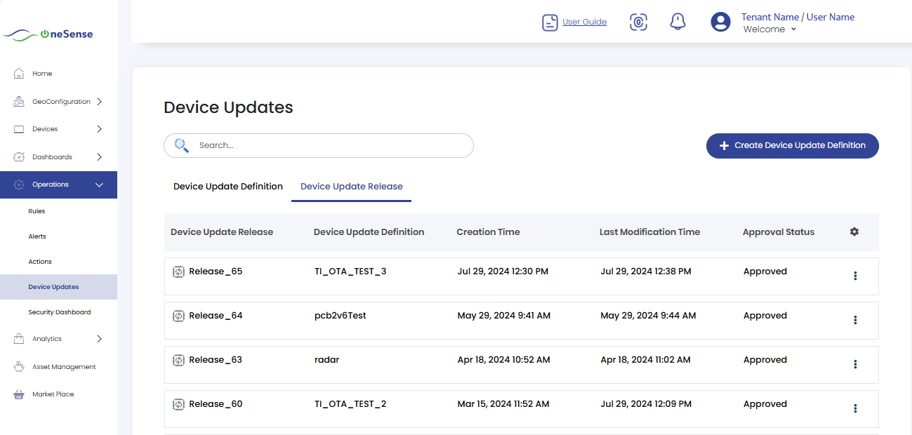 Device Updates