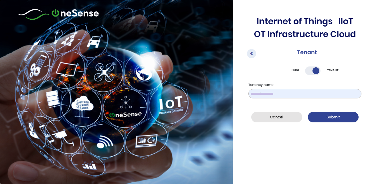 Login to the Onesense